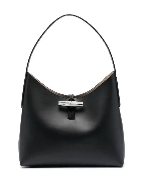 Longchamp Medium Roseau Leather Shoulder Bag