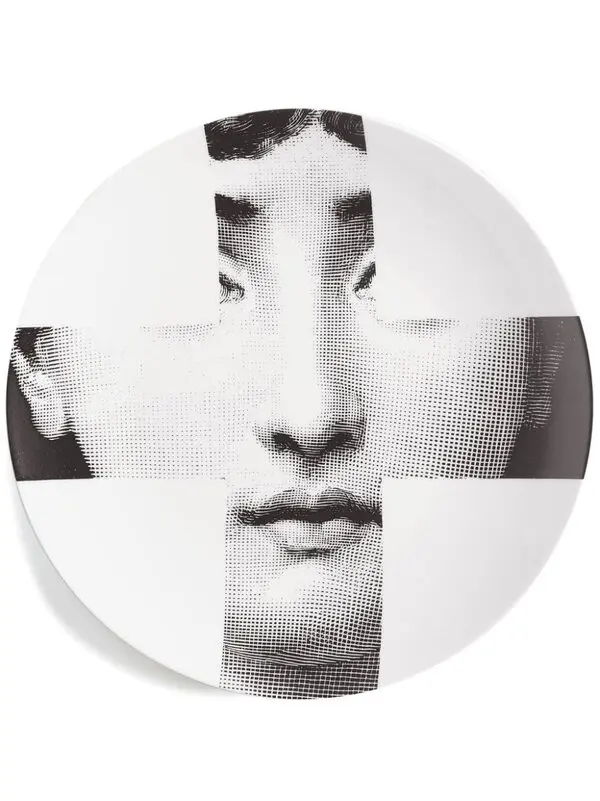 FORNASETTI Tema E Variazioni N.151 Wall Plate - White