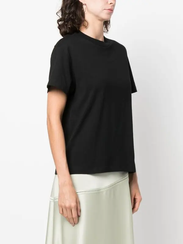 JIL SANDER Logo-patch T-shirt - Black
