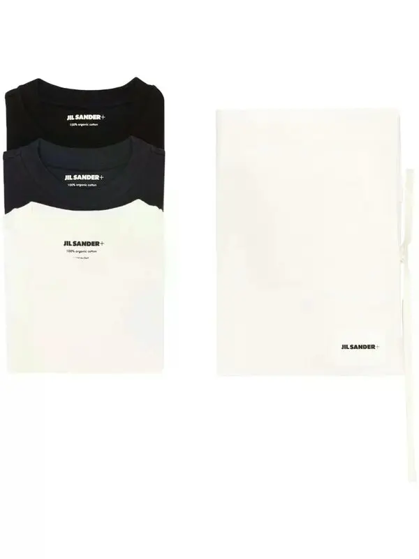JIL SANDER Logo-patch T-shirt - White