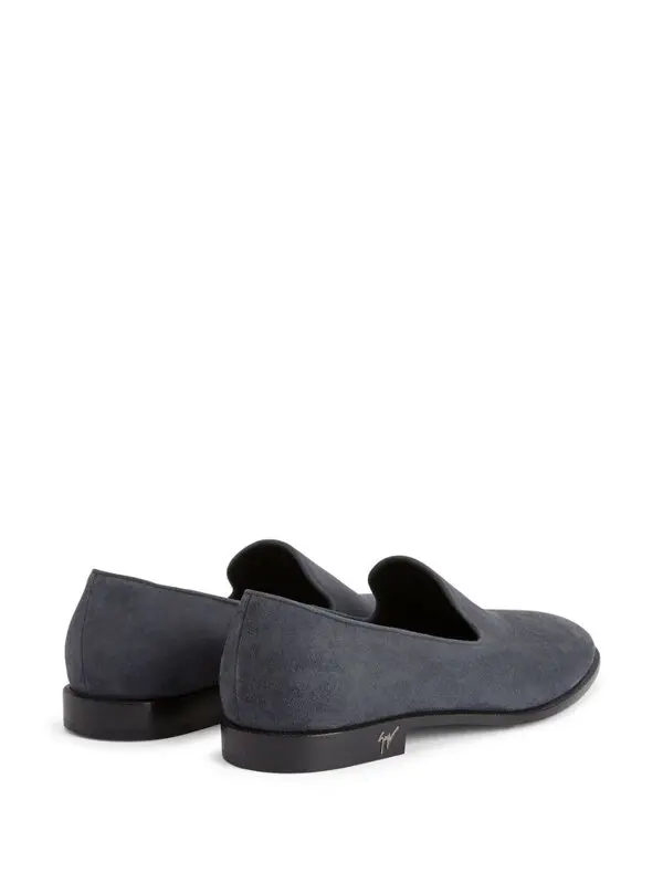 GIUSEPPE ZANOTTI Gatien Suede Loafers - Grey