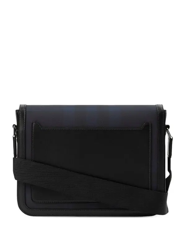 Burberry Check-print Messenger Bag - Blue