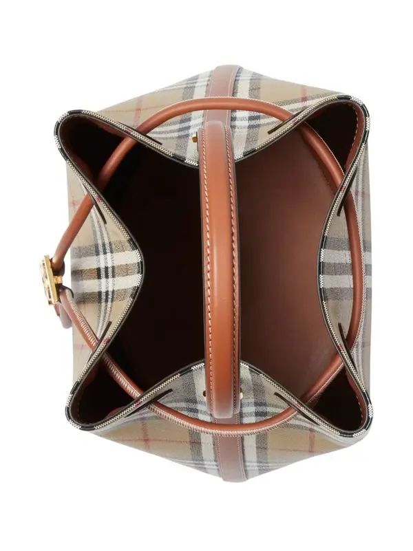 Burberry Tb Vintage Check Bucket Bag