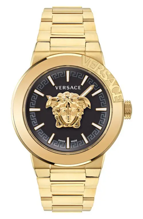 Versace Medusa Infinite Bracelet Watch - Ip Yellow Gold