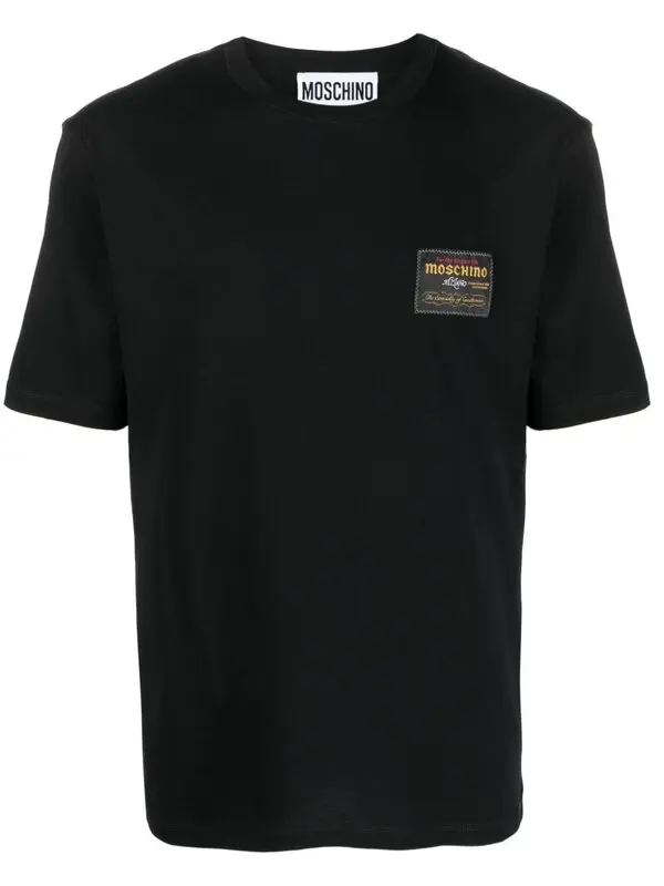 Moschino Logo-appliqué T-shirt