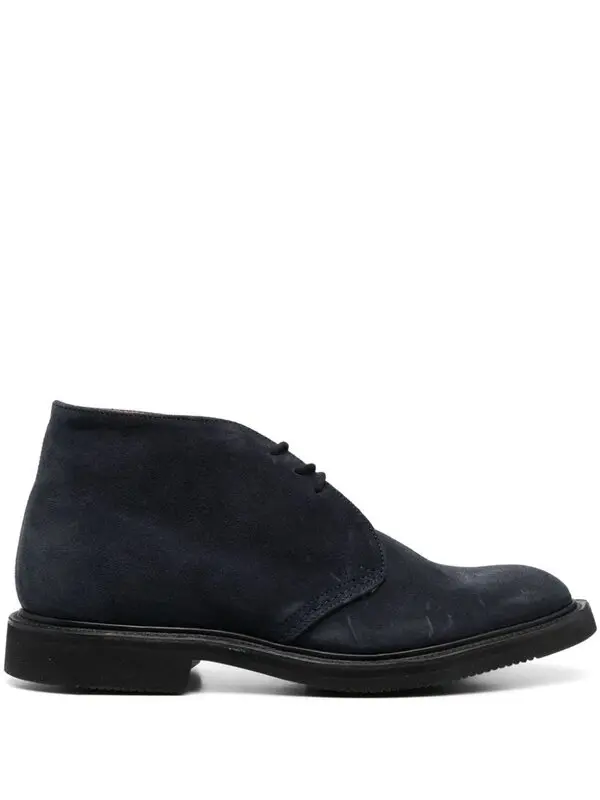 TRICKER'S Aldo Chukka Ankle Boots - Blue