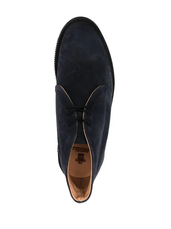 TRICKER'S Aldo Chukka Ankle Boots - Blue