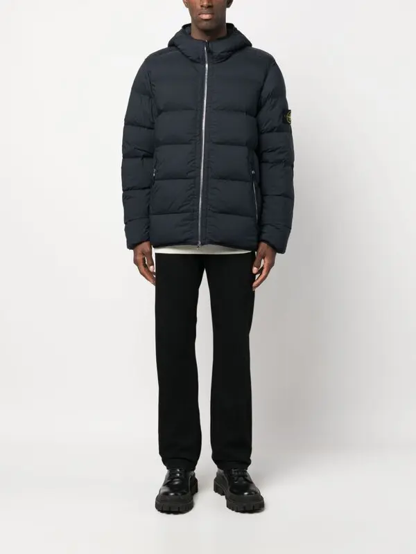 Stone Island Seamless Tunnel Down-tc Hooded Jacket
