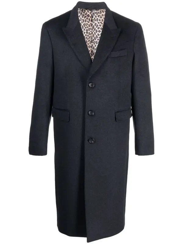 REVERES 1949 Single-breasted Virgin Wool Coat