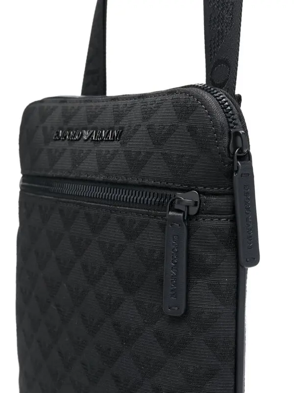 Emporio Armani Logo-jacquard Messenger Bag