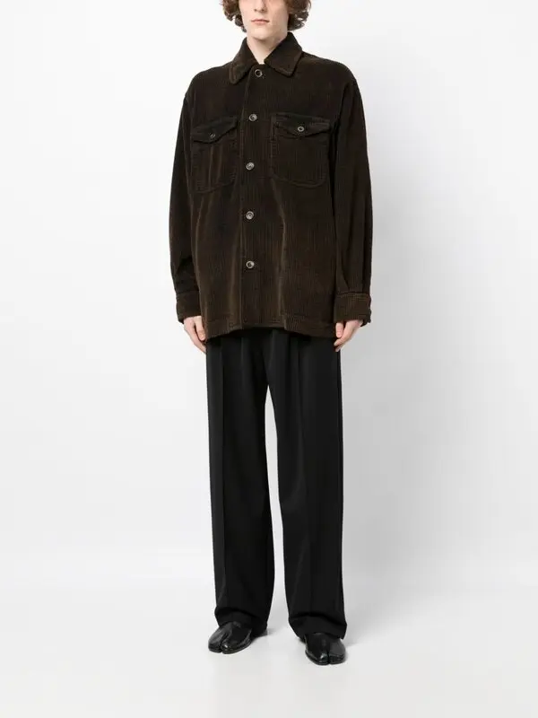 UMA WANG Corduroy Button-up Shirt Jacket