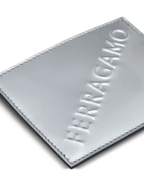 FERRAGAMO Logo-embossed Leather Wallet