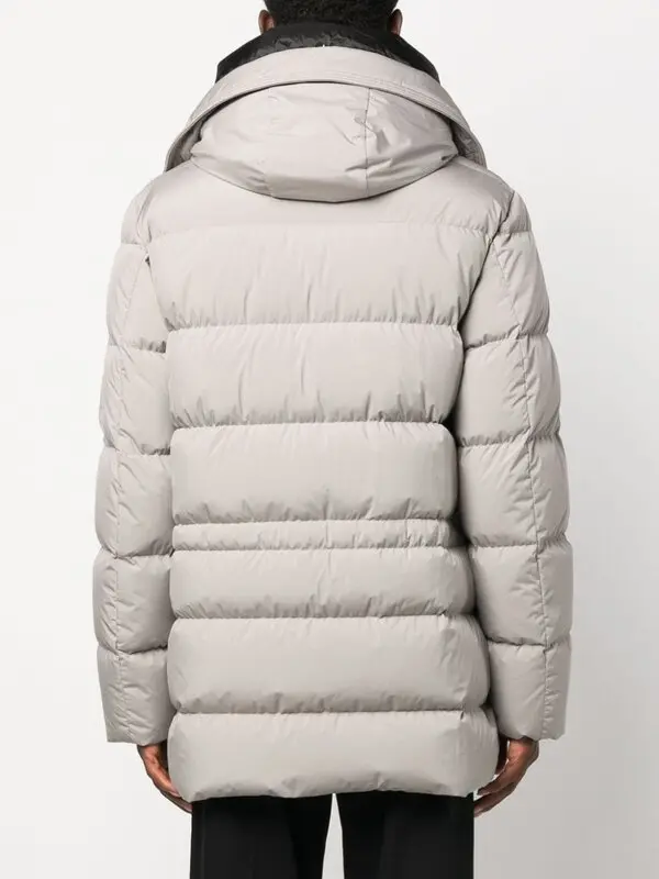 MOORER Zip-up Padded Down Jacket