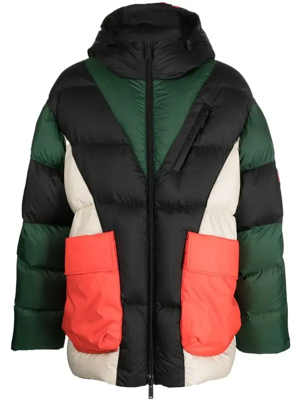 Dsquared2 Colour-block Panelled Padded Jacket