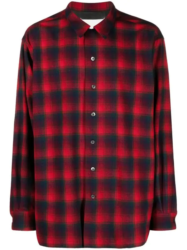 MAISON MARGIELA X Pendleton Checked Wool Shirt
