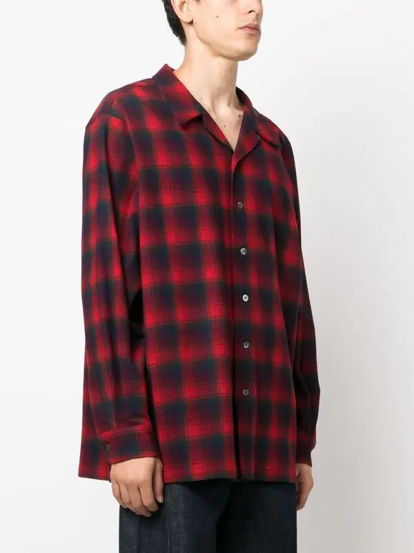 MAISON MARGIELA X Pendleton Checked Wool Shirt