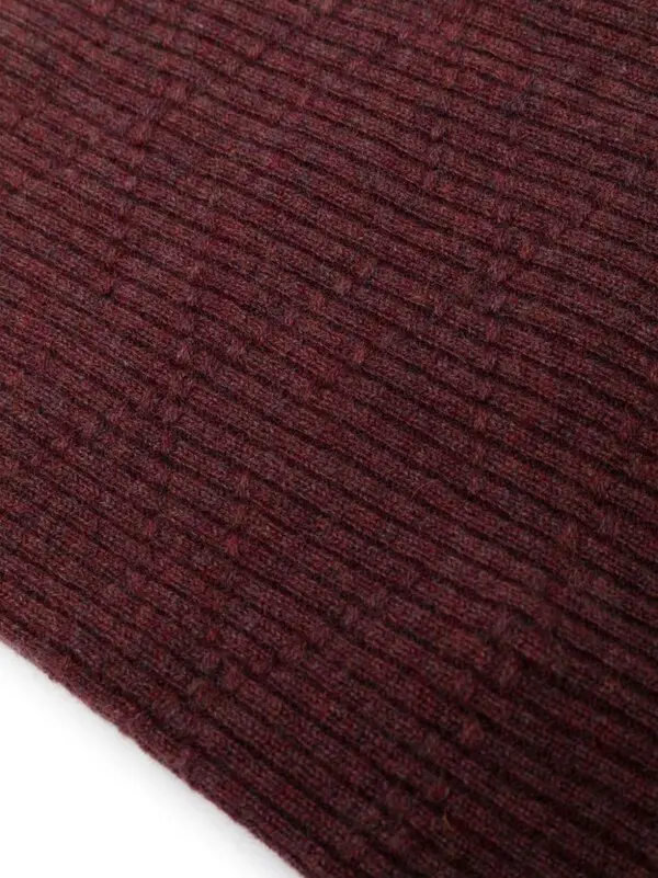 BARRIE Ribbed-knit Cashmere Snood