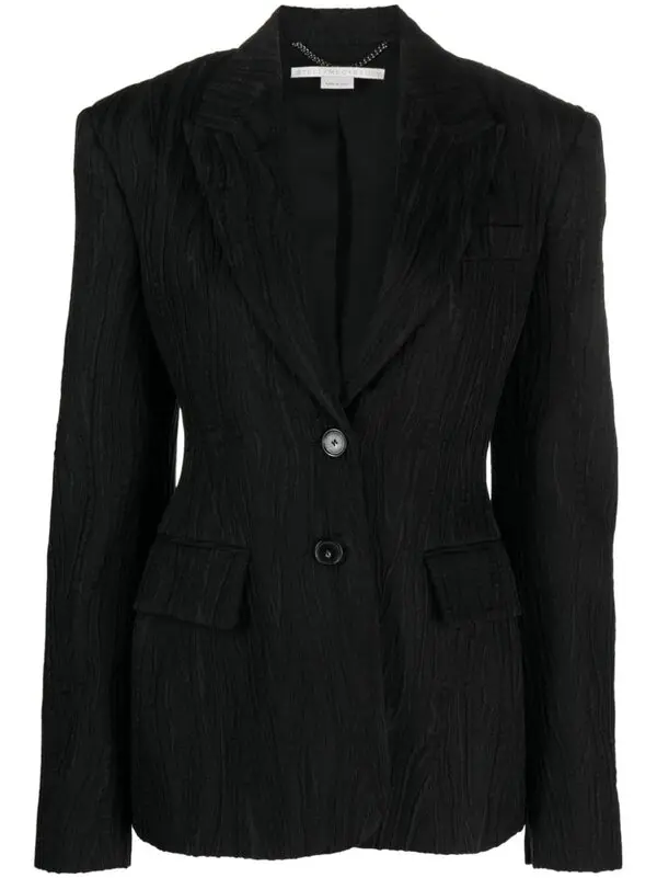 Stella McCartney Jacquard Single-breasted Blazer