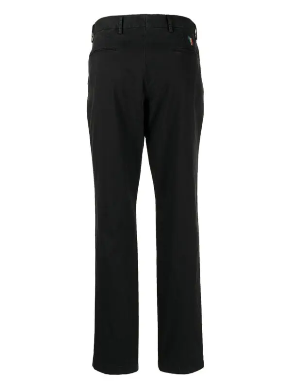 Paul Smith Zebra-embroidered Twill Trousers