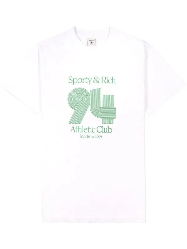 SPORTY & RICH 94 Athletic Club T-shirt - White