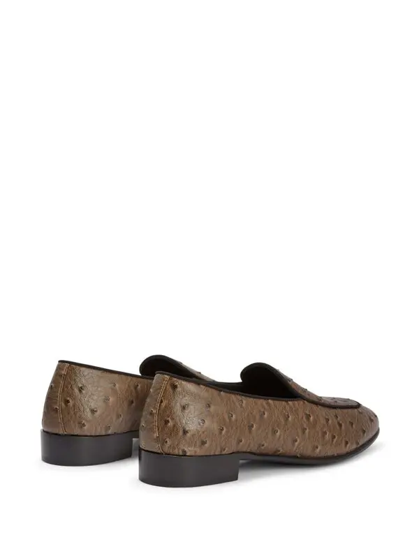GIUSEPPE ZANOTTI Rudolph Loafers - Brown