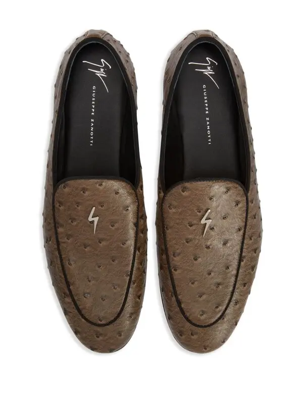 GIUSEPPE ZANOTTI Rudolph Loafers - Brown