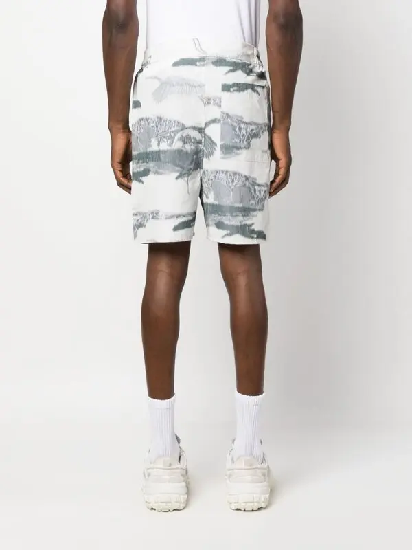 Henrik Vibskov Graphic-print Bermuda Shorts