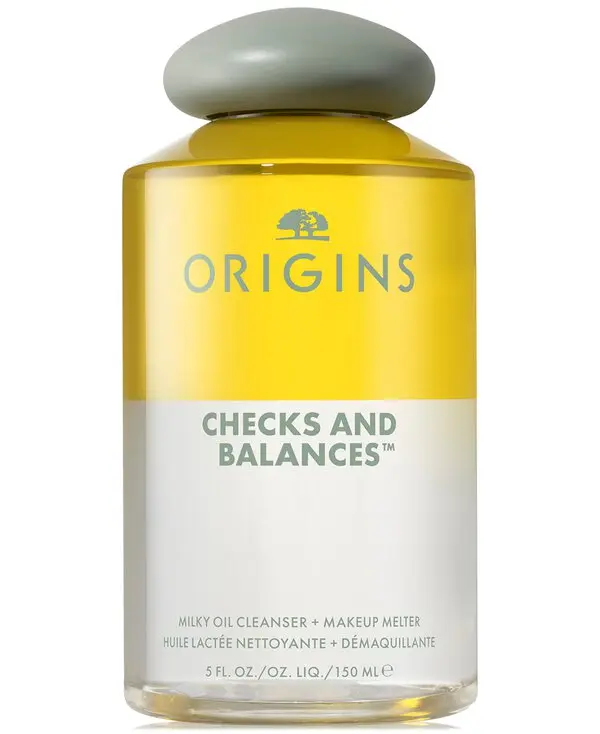 ORIGINS Checks & Balances Milky Oil Cleanser + Makeup Melter - No Color