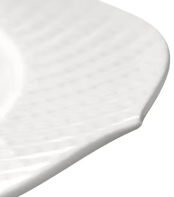 MEISSEN Porcelain Waves Relief Cake Platter