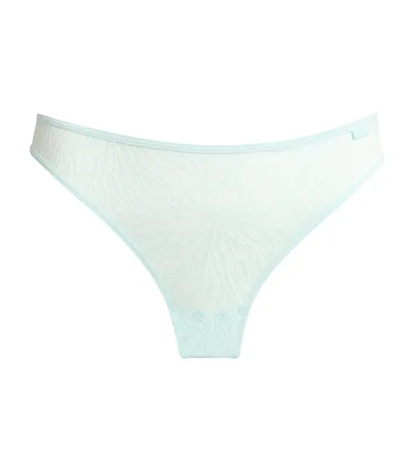 Calvin Klein Sheer Marquisette Thong