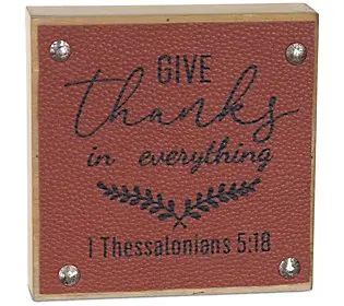 MELROSE Give Thanks Harvest Sign