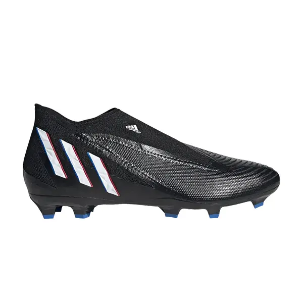 Adidas Predator Edge.3 Laceless Fg 'edge Of Darkness - Black