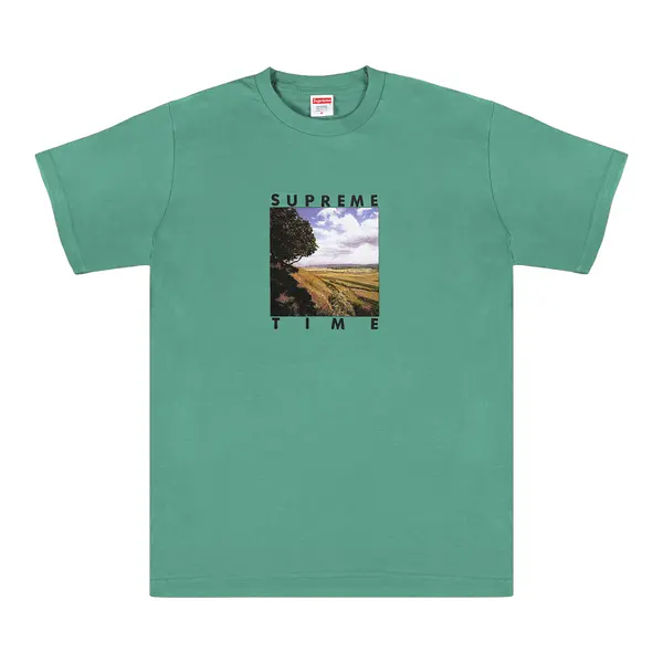 Supreme Time Tee 'dusty - Teal