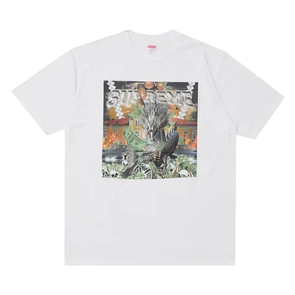Supreme Dragon Tee - White