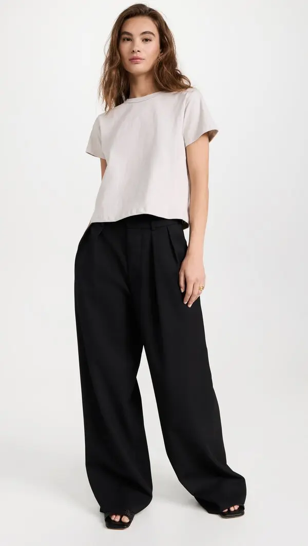 LESET Classic Margo Tee - Creme