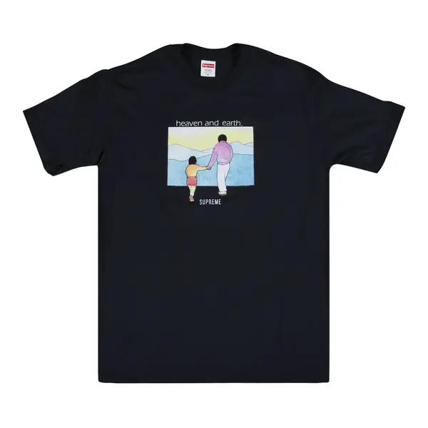 Supreme Heaven And Earth T-shirt 'navy - Blue