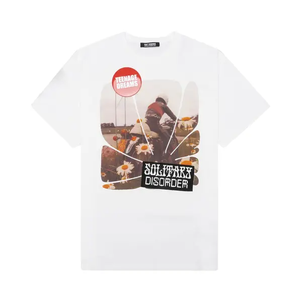 Raf Simons Solitary Disorder T-shirt - White