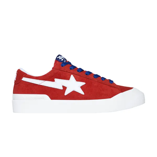 A BATHING APE Mad Sta #1 L Sneakers - Red