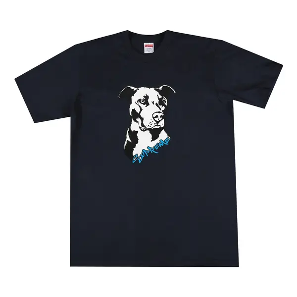 Supreme Pitbull Tee 'navy - Blue