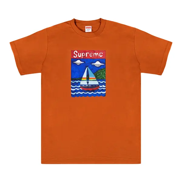 Supreme Sailboat Tee 'rust - Copper