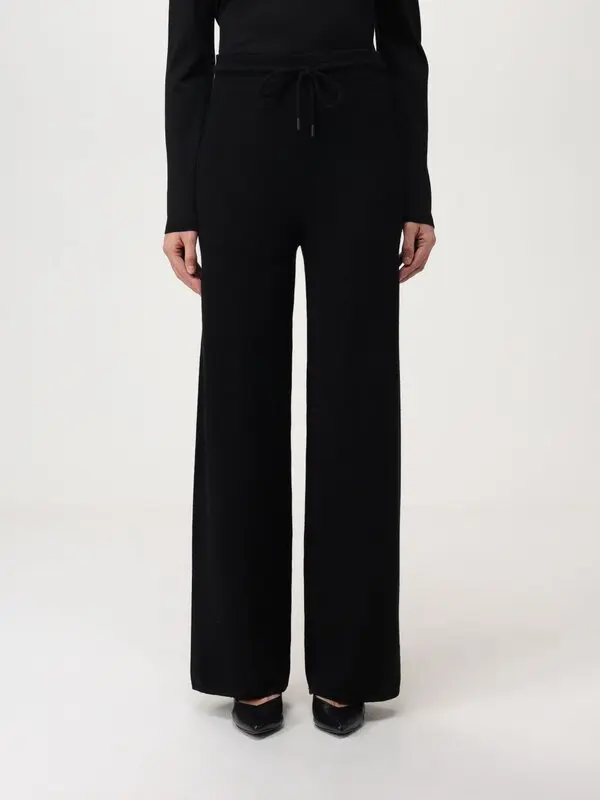 Max Mara Wool And Cashmere Wide Leg Pants