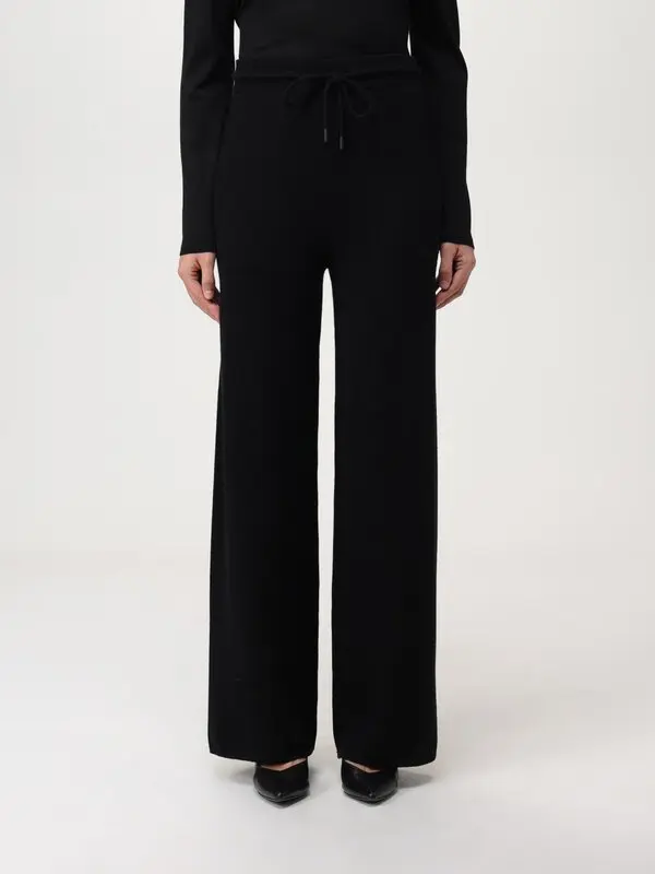 Max Mara Wool And Cashmere Wide Leg Pants