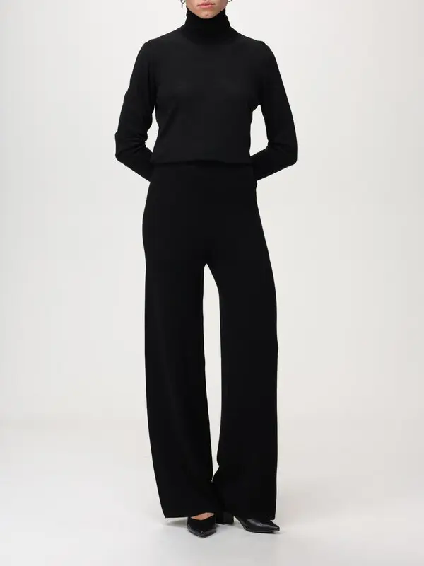 Max Mara Wool And Cashmere Wide Leg Pants