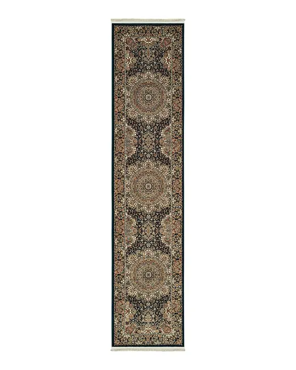 ORIENTAL WEAVERS Masterpiece 5501k Runner Rug, 2'3 X 10 - Navy/multi