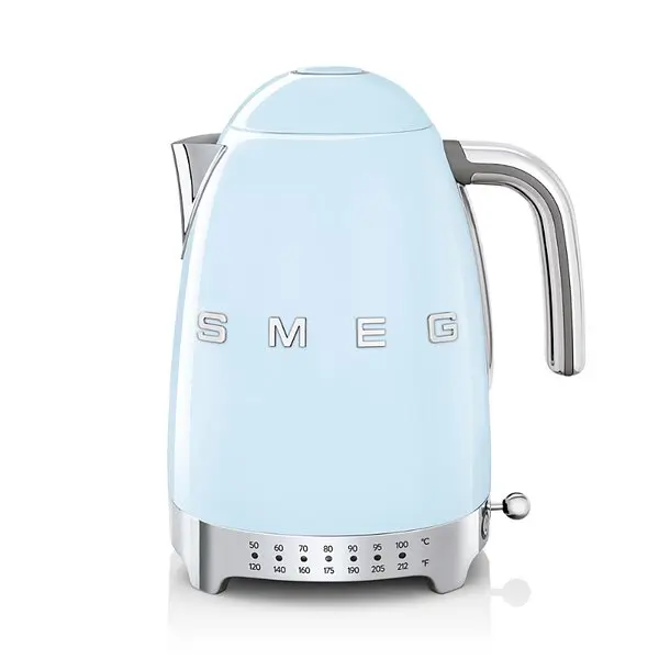 SMEG 50s Retro Variable Temperature Kettle - Blue