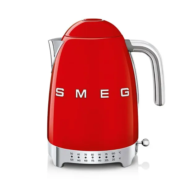 SMEG 50s Retro Variable Temperature Kettle - Red