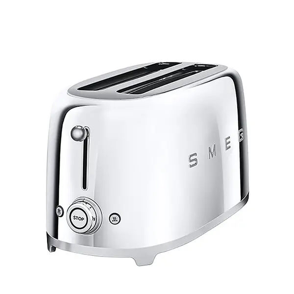 SMEG 4 Slice Toaster - Chrome