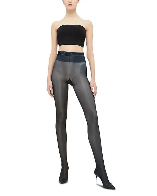 Wolford Neon 40 Tights - Navy