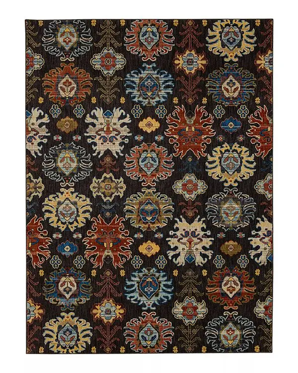 KARASTAN Pandora Passion Area Rug, 5'3 X 7'10 - Charcoal
