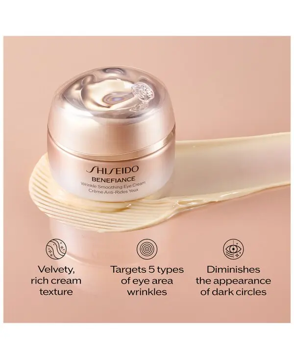 SHISEIDO Benefiance Wrinkle Smoothing Eye Cream 0.5 Oz